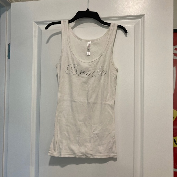 Gilligan & O'Malley | Tops | Gilligan Omalley White Bride Rhinestone ...